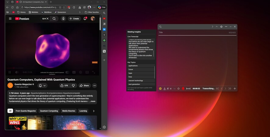 Quick Notes App - AI Notepad that floats on top of desktop