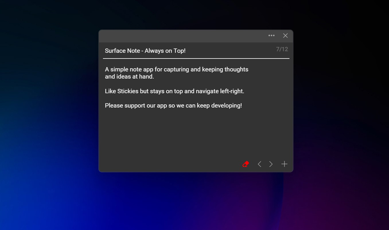 Quick Notes App » Tutorial
